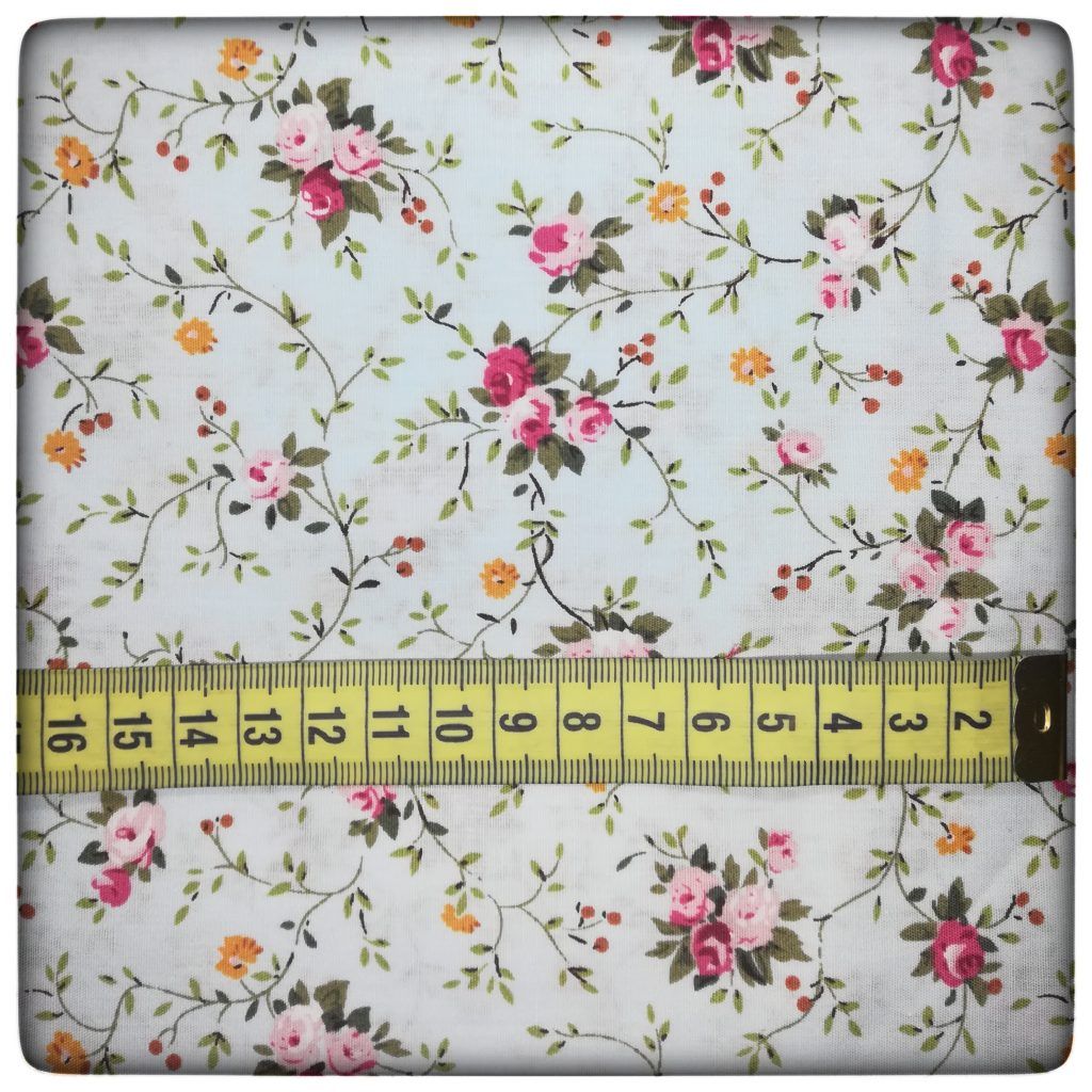 Tela Patchwork flores - Retales de Tata